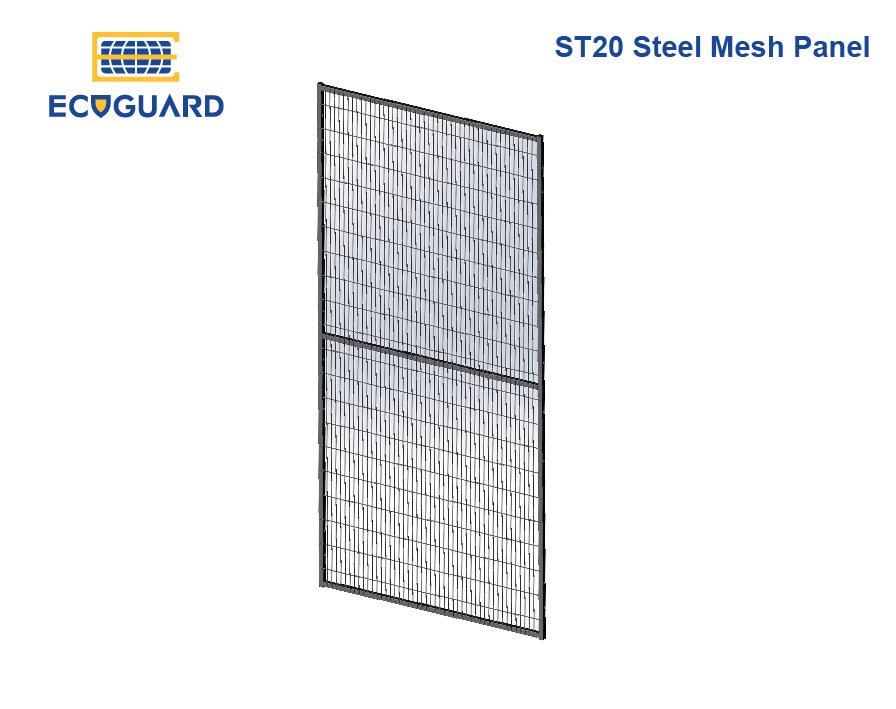 ECOGuard ST20 Steel Mesh Panel, Machine Fencing